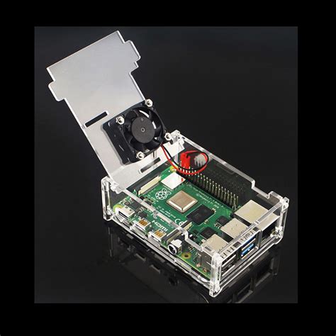 Raspberry Pi Generation B Clear Acrylic Case For Raspberry Pi Model Case FBelec