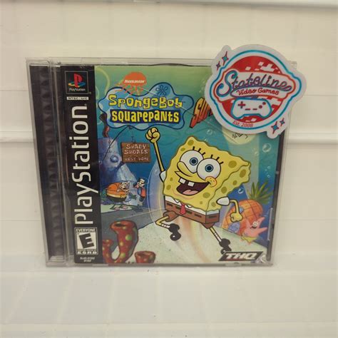 Spongebob Squarepants Super Sponge Playstation Stateline Video