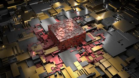 3d Cpu 프로세서 칩 배경 마이크로 회로 및 마이크로 칩 컴퓨터의 기술 추상적 인 그림 인공 지능 Ai 암호화 경제학 Nft 개념 배율에 대한 스톡 사진 및 기타 이미지