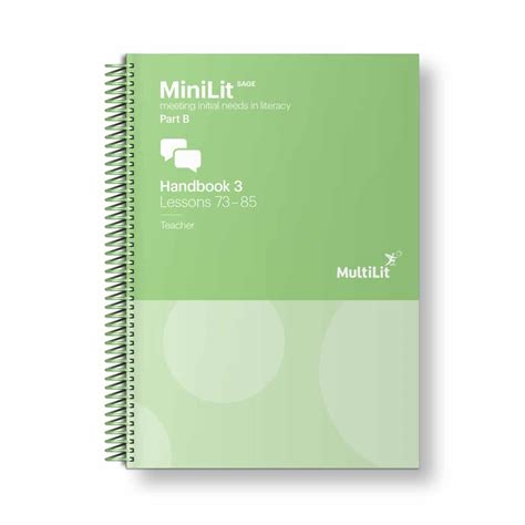 Minilit Sage Part B Handbook 3 Multilit