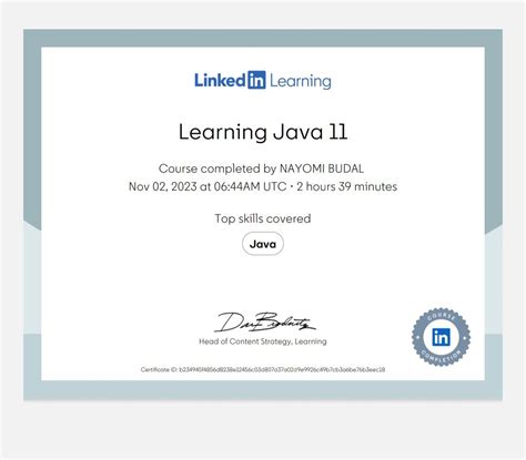 Nayomi Budal On Linkedin Successfully Completed Java And Python Courses 💻