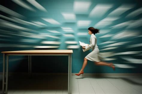 Premium Ai Image Symbolic Abstract Employee Design Image Representing Office Work Life And