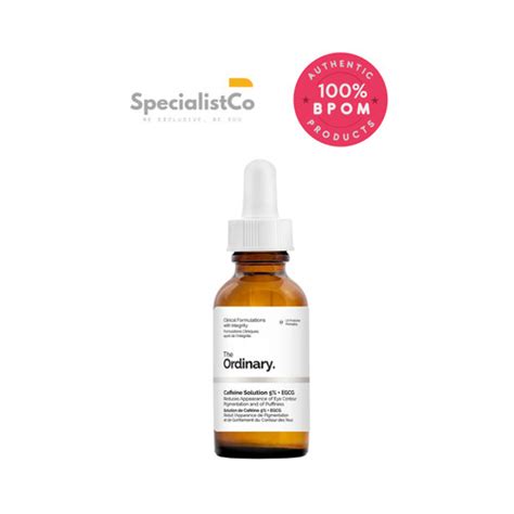 Jual Serum The Ordinary Caffein Solution 5 Egcg 30 Ml Jakarta