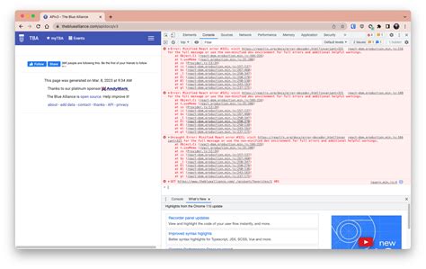 Api Docs Not Loading · Issue 5083 · The Blue Alliancethe Blue