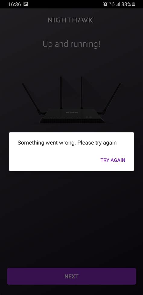 Solved Nighthawk App Router Setup Loop Netgear Communities