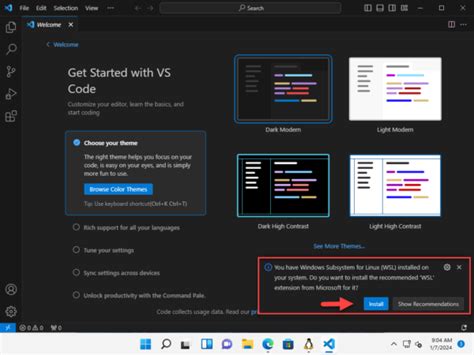 Set Up A Bicep Development Environment Using Wsl2 And Vscode On Windows
