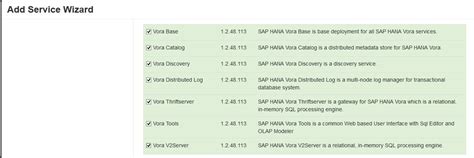Sap Hana Vora 12 Setup With Sap Hana Sp11 Integra Sap Community