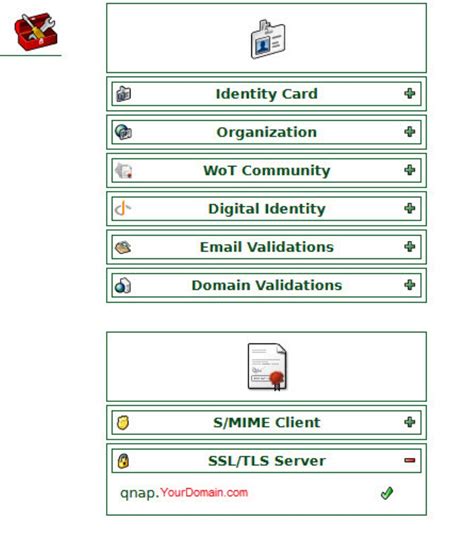 ssl tls certificate using startssl and qnap whatcha workin on