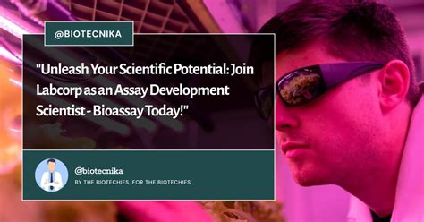 Labcorp Assay Development Scientist Bioassay Apply Now