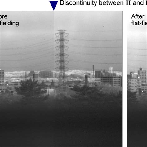 Flat Field Correction Flat Field Correction Is Applied To An Example Download Scientific