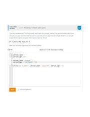 Reading Multiple Data Types Convert User Input Into Variables Course Hero