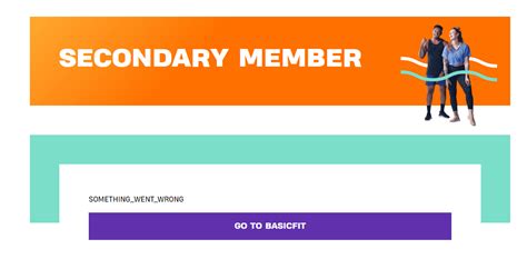 basic fit secondary member error r belgium