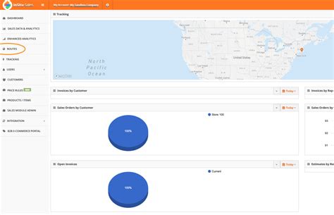 How To Create Routes Web App InSitu Sales