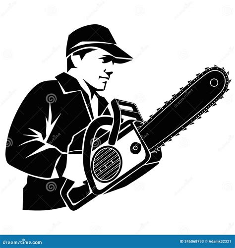 Lumberjack Forestry Worker Logging Industry Wood Pile Safety Gear Hard