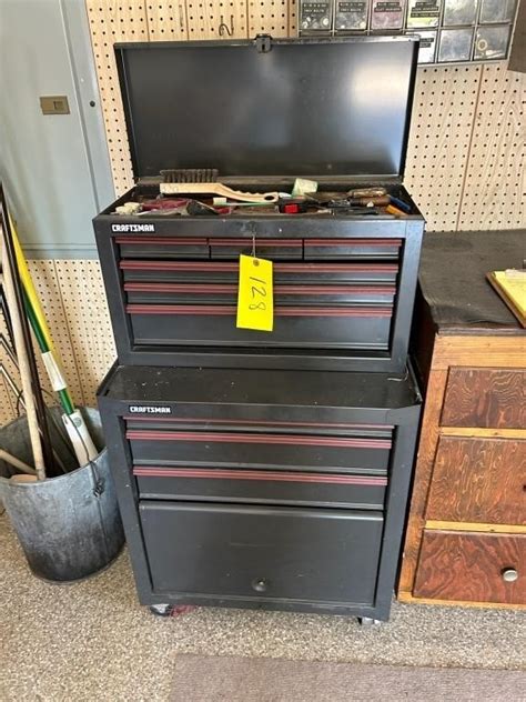 Craftsman Stackable Tool Chests And Contents Live And Online Auctions