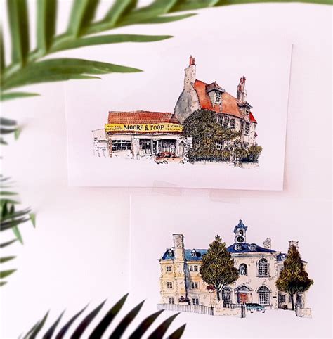 펜화 어반 여행스케치 그림이좋은사람들