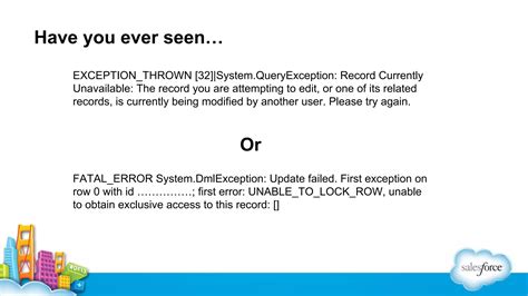 High Reliability Dml And Concurrency Design Patterns For Apex Pdf Databases Computer