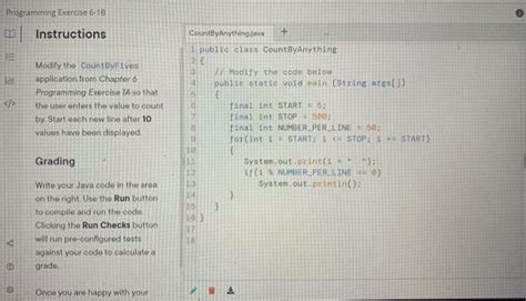 solved programming exercise 6 18 instructions