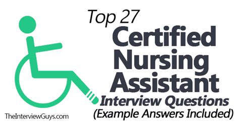 10 Most Essential Cna Interview Questions And Answers Support Your Career