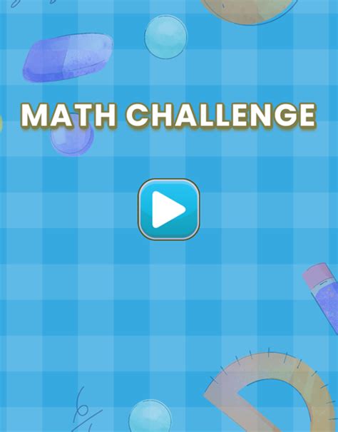 🕹️ Play Math Challenge Game Free Online Educational Visual Math Puzzle