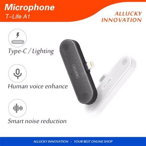 Xiaomi Mi T Life Type C Mini Smartphone Microphone Plug And Play Sound Seeker For Vlog And