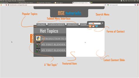 Starting A Bge Tutorialdevelopment Website Page 8 Game Engine