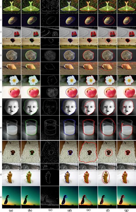 Contour Extraction In Different Methods A Original Images B Download Scientific Diagram