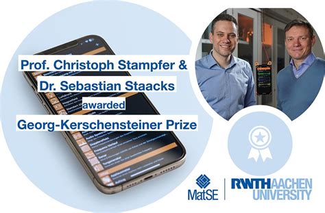 Profile Areas Of Rwth Aachen University On Linkedin Matse Ict