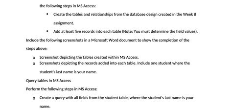 [solved] How To Create Erd In Access The Following Steps In Ms Access Course Hero