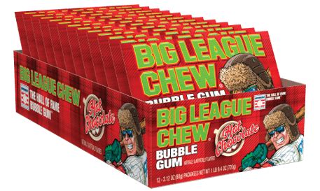 Hot Chocolate Flavor Big League Chew Seasonal Flavor Exclusive To Five