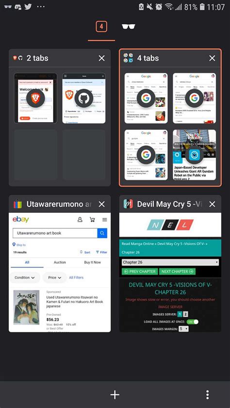 Move Tab Buttons To Bottom Android Requests Brave Community