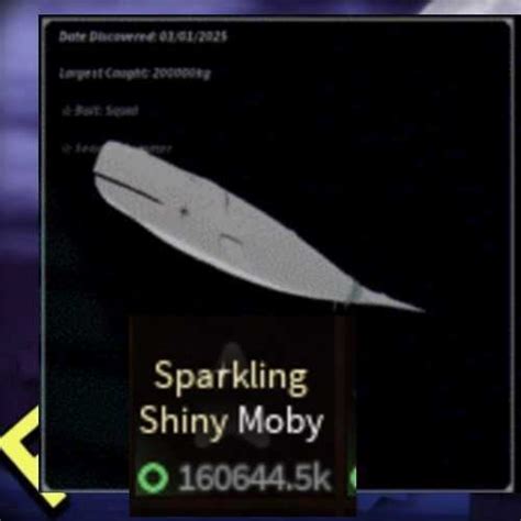 Sparkling Shiny Moby Fisch
