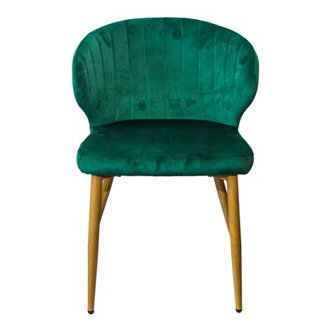 Трапезен стол зелен цвят Tonys Decor