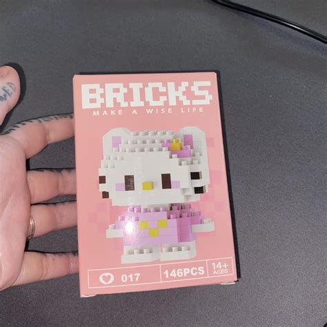 Hello Kitty Bricks Building Set Hellokitty Depop