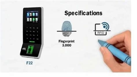 Essl F22 Wifi Enabled Fingerprint Time Attendance Machine For Office At ₹ 9444 In Ahmedabad
