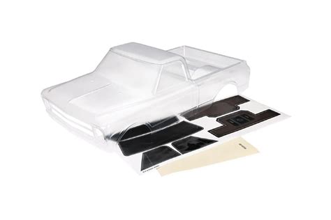 Traxxas Chevrolet C Clear Unpainted Body Shell W Decals
