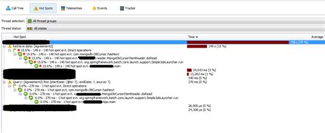 Profiling Java Mongodb Query With Jprofiler What Is The Difference