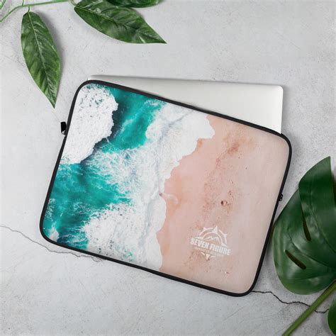 Sexy Beach Laptop Sleeve Seven Figure Builder
