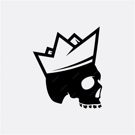 Premium Vector Skull And Bones Icon Logo Design Vector Graphic