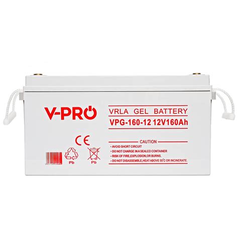 Гелевый аккумулятор Volt Polska GEL 12 вольт 160 ампер PREMIUM VPRO ...