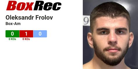 Boxrec Oleksandr Frolov