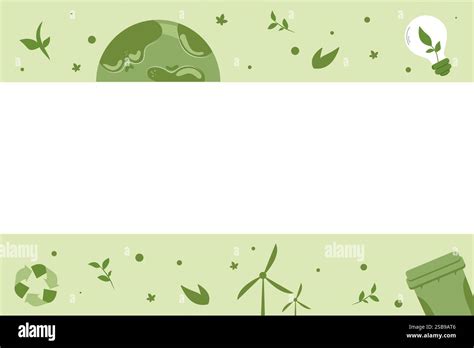 Design Featuring Nature And Sustainability Themes With Green Elements