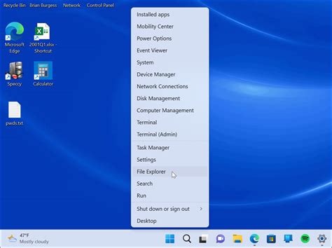 Cara Mengakses Menu Power User Di Windows 11