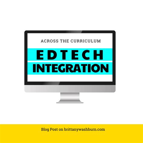Edtech Integration Across Curriculum Areas