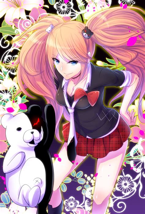 Enoshima Junko And Monokuma Danganronpa And More Drawn By Kageakira Shino Danbooru