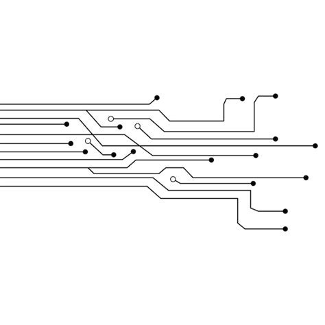 Premium Vector Circuit Vector Illustration