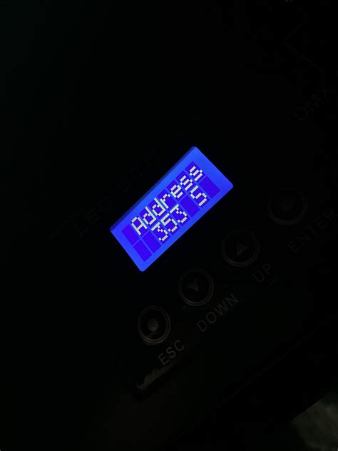 no dmx signal tourpro strobe chamsys table r lightingdesign
