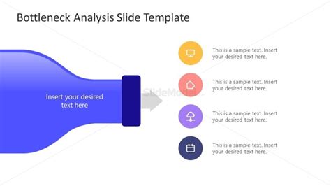 bottleneck analysis bottle illustration slide slidemodel