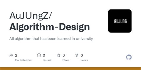 Github Aujungzalgorithm Design All Algorithm That Has Been Learned In University
