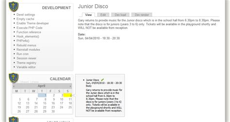 Calendar Popup For Calendar Block 462736